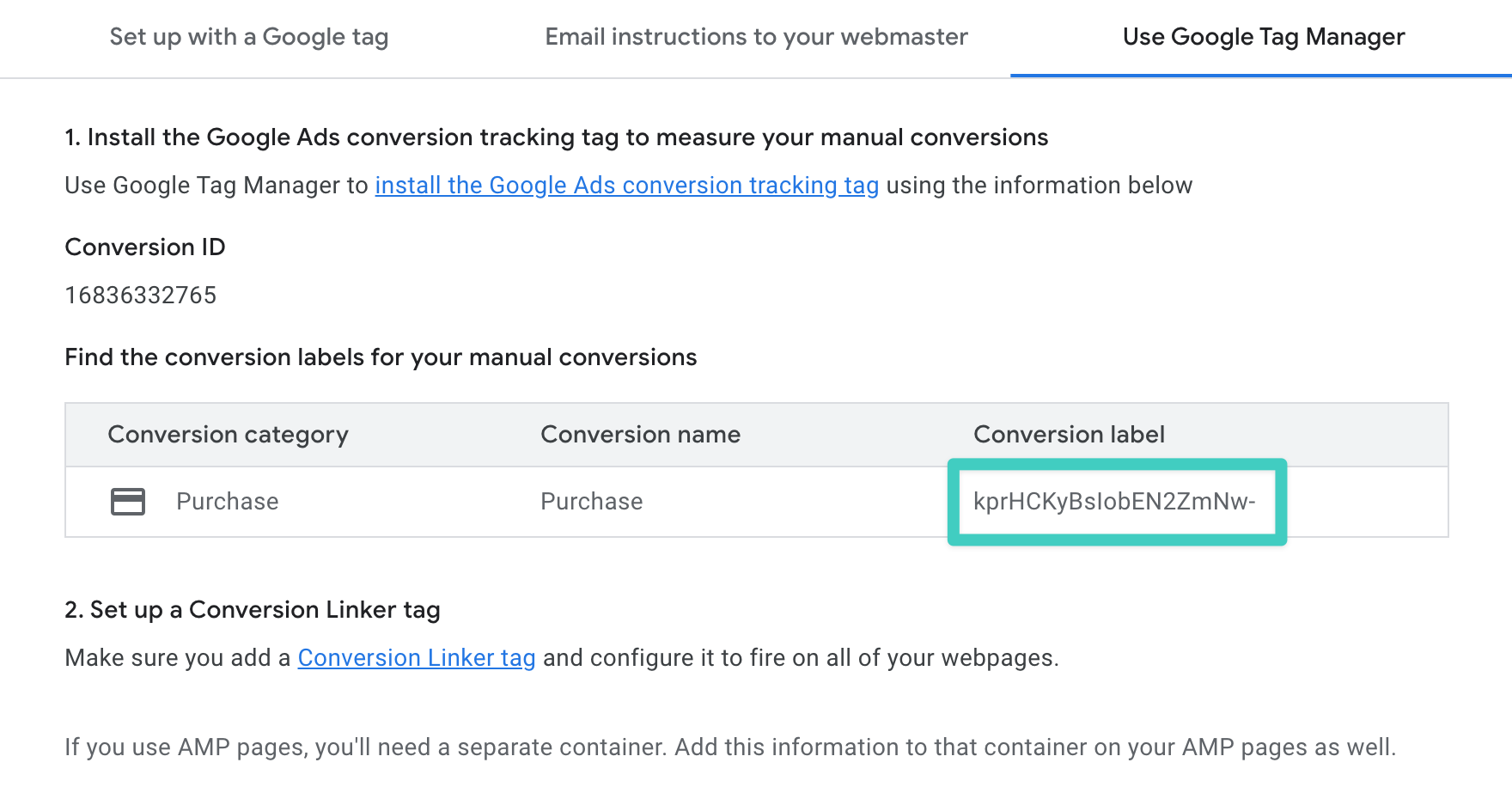 Google Ads Conversion Tracking - Conversion Bridge