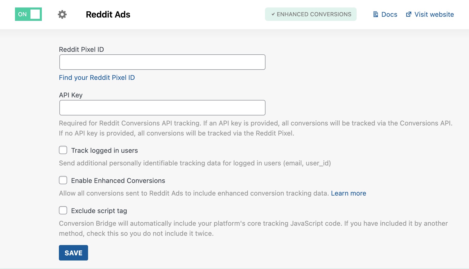 Reddit Ads - Conversion Bridge