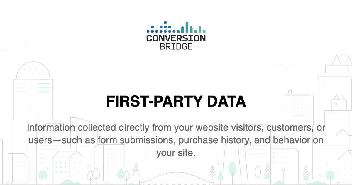 What is First-party data? A Conversion Tracking Guide for WordPress